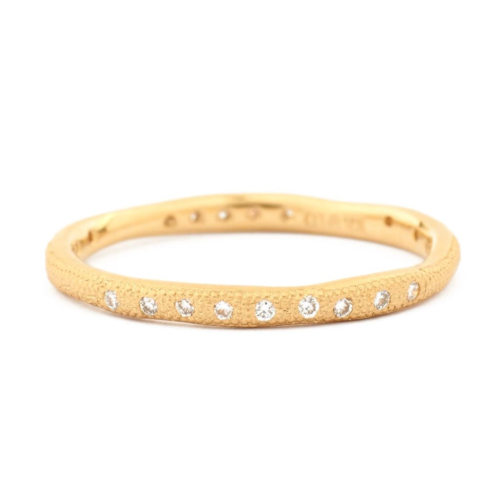 Gold Wavy Stardust Band – Perrara