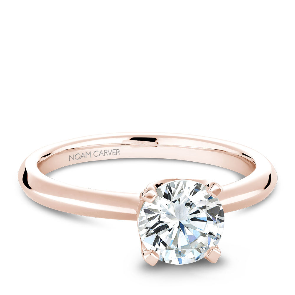 Pave Prongs Diamond Ring Setting by Noam Carver – Perrara
