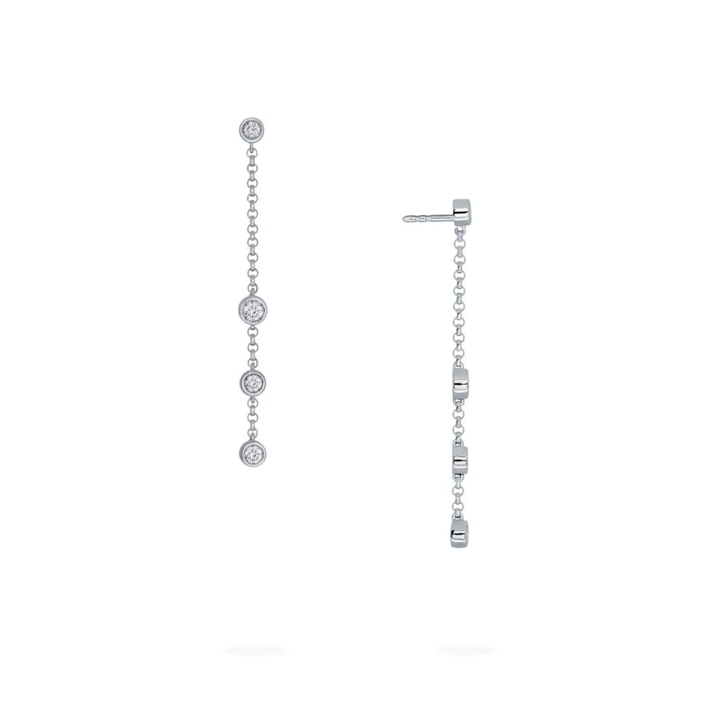 Birks Splash Diamond Drop Earrings – Perrara