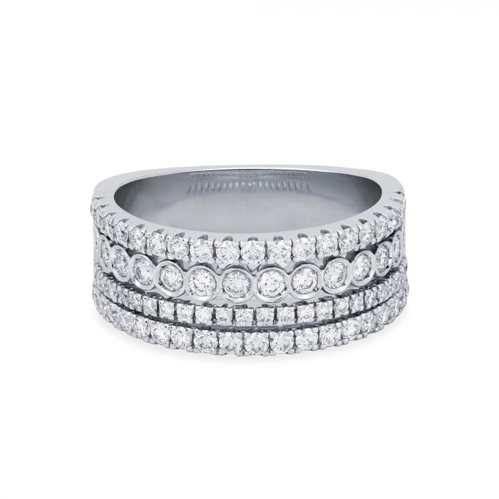 Birks Splash | White Gold and Diamond Ring – Perrara