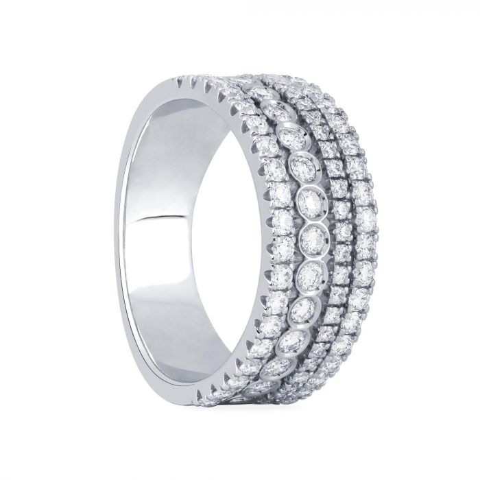 Birks Splash | White Gold and Diamond Ring – Perrara